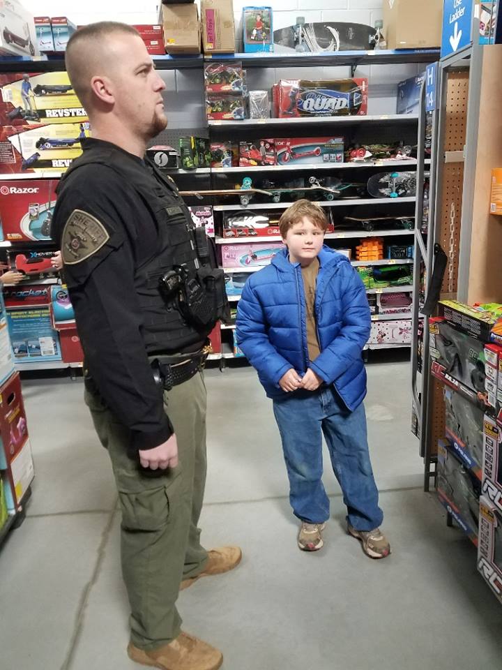 Shop With A Cop - Fannin County Sheriff's Office